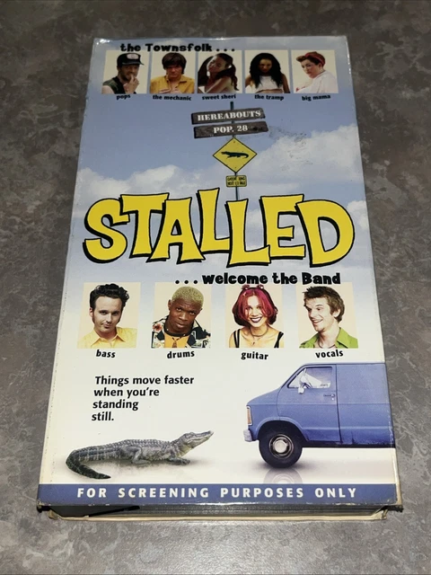 STALLED-VHS-PERSIA WHITE/AMY LUCAS-ROCK Band **TESTED**RARE**SCREENING ...