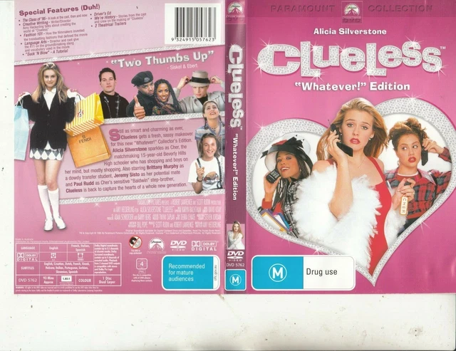 CLUELESS-1995-[ALICIA SILVERSTONE]-PARAMOUNT COLLECTION-[LOT2]-MOVIE PC ...