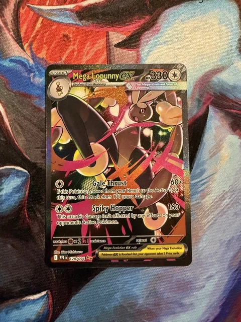 MEGA LOPUNNY EX 128/094 Me02: Phantasmal Flames Holo £18.69 - PicClick UK