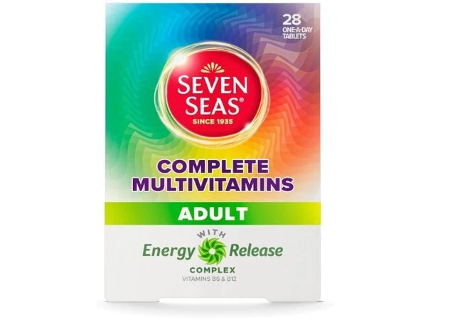 SEVEN SEAS COMPLETE Multivitamins Adult With Vitamins C, D, B6 & B12 ...