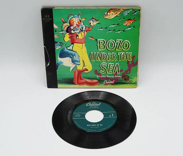 BOZO UNDER THE Sea Record Album Set LP EUR 54,20 - PicClick FR