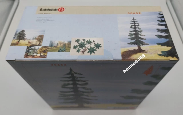 SCHLEICH 30652 BAUM TANNE VERSIEGELT 33cm Kit Bausatz RARITÄT, OVP ...