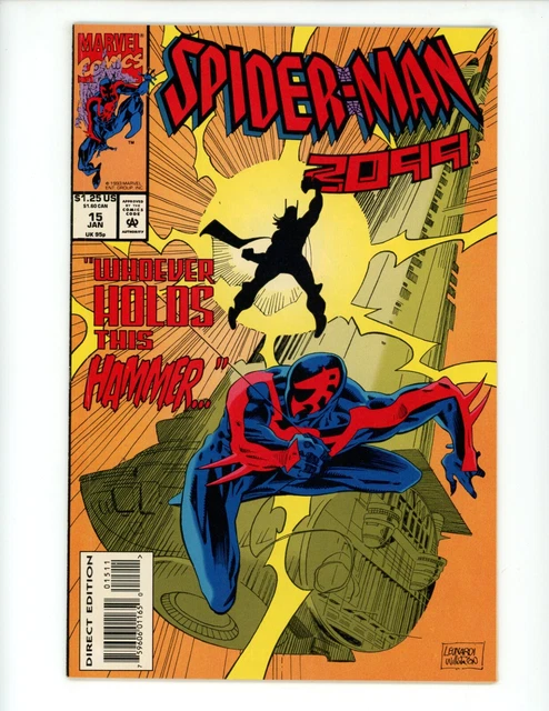 SPIDER-MAN 2099 #15 bande dessinée 1994 VF Peter David Rick Leonardi ...
