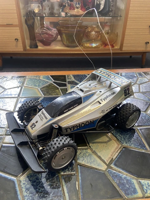 VINTAGE 1980S NIKKO Typhoon RC Remote Control Car 1/14 Radio Control ...