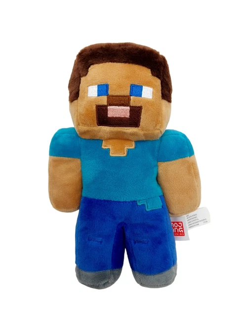 MINECRAFT STEVE PLUSH Mojang Mattel 9” Stuffed Animal Jinx New £17.84 ...