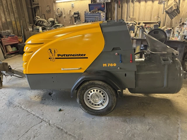 PUTZMEISTER M760 SCREED Pump ,concrete ,screed,putzmeister Pump £12,586 ...