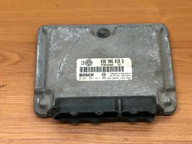 VOLKSWAGEN GOLF MK4 Engine Control Module Motor Ecu Bosch 0281001611 ...
