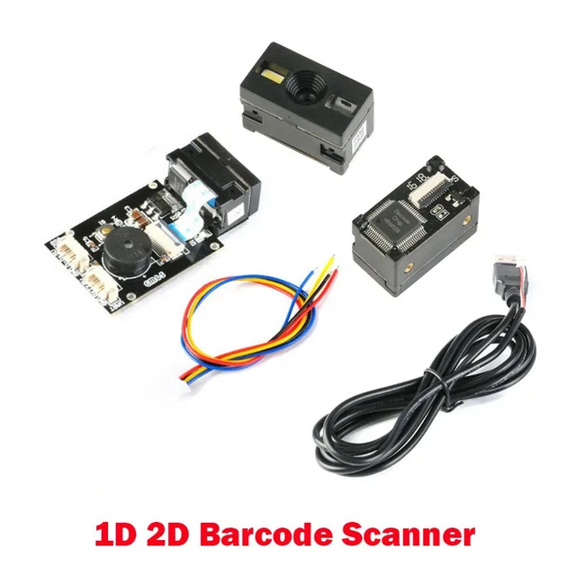 GM65 BARCODE SCANNER Module 1D 2D QR Code Reader with Cable $21.44 ...