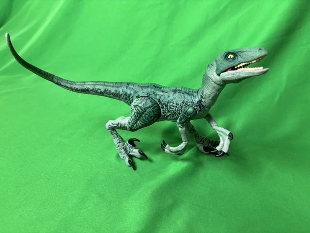 RARE JURASSIC WORLD Amber Collection Velociraptor Delta Raptor Jurassic ...