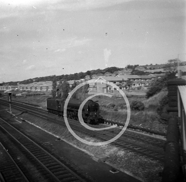 ORIGINAL VINTAGE 6X6 cm Negative Steam Loco A1 Pacific Low Fell ...