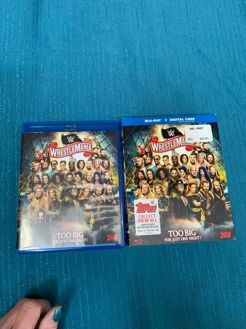 WWE WRESTLING BLU-RAY - USED Wrestlemania Too Big For Just ONe Night 2 Disc Set $24.99 - PicClick CA