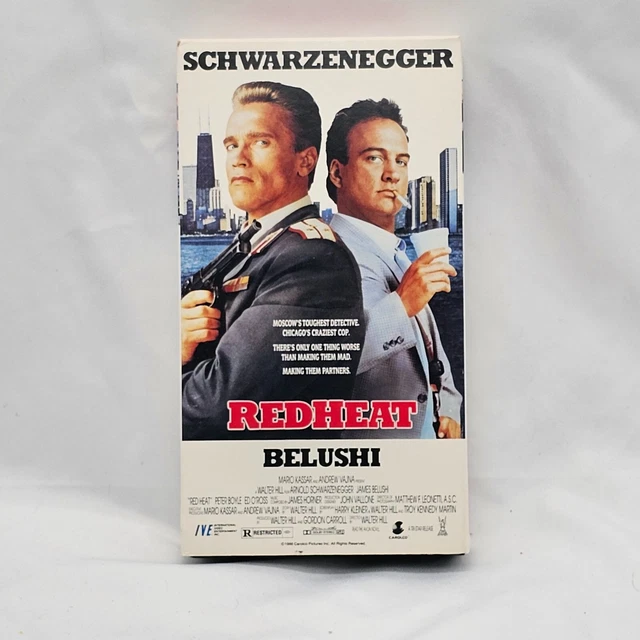 RED HEAT VHS Arnold Schwarzenegger James Bellushi $8.94 - PicClick CA