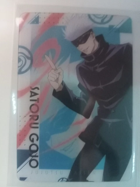 SATORU GOJO | Official Bandai Jujutsu Kaisen Metal Cards Collection 3 ...