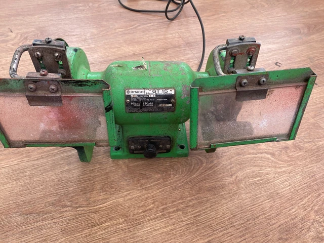 HITACHI GT 15 , 150mm (6") Bench Grinder, vintage, heavy duty £55.00 ...