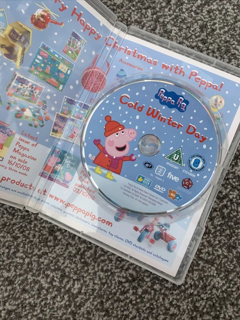 PEPPA PIG - Cold Winter Day DVD Plus 10 Further Piggy Tales £1.29 ...