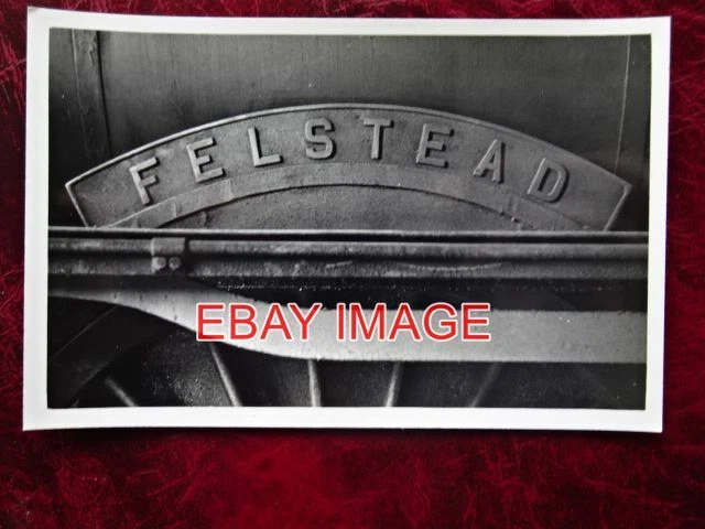PHOTO LNER Class A4 Loco 60089 Nameplate Felstead EUR 3,54 - PicClick IT