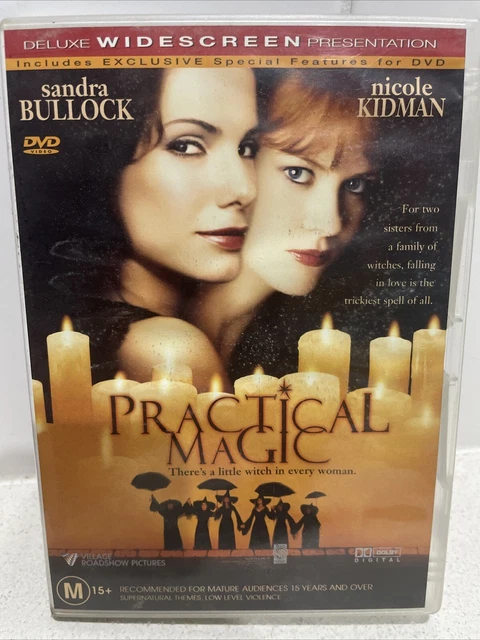 PRACTICAL MAGIC (1998) DVD NICOLE KIDMAN SANDRA BULLOCK Reg 4 $9.80 ...