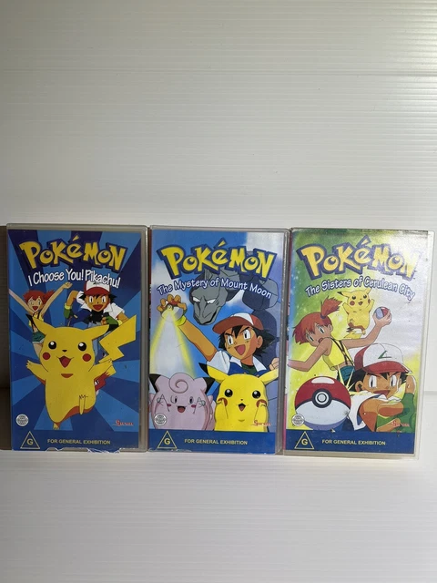 POKEMON VHS BUNDLE Including #1,2,3 VHS VGC Free Postage $49.99 ...