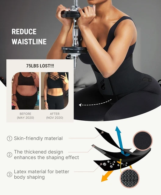 WAIST TRAINER BELT Waist Cincher Trimmer Ab Belt Tummy Control Body ...