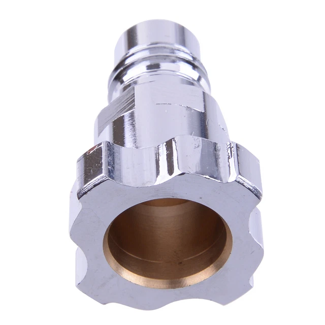 SILVER M16X2 EXTERNAL Thread Connector Adapter for 600ML Cup Spray Tool ...