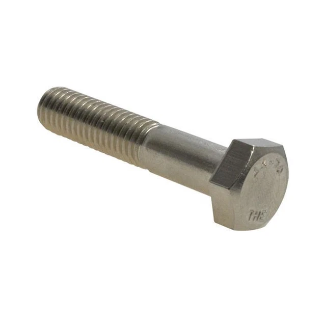 QTY 20 HEX Bolt M16 x 130mm Metric Coarse Part Thread A4 Stainless G316 ...