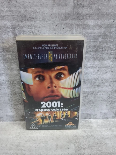 2001: A SPACE Odyssey VHS Movie Video Cassette Tape $19.90 - PicClick AU