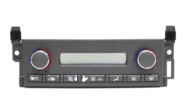 05-13 C6 CORVETTE HVAC Dual Zone Climate Control Head Unit (#1) USED GM ...