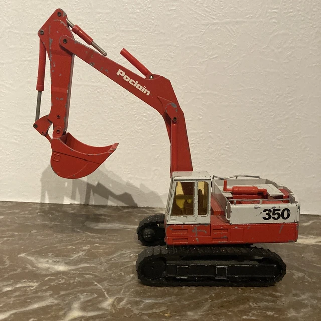 POCLAIN 350 Jouet Miniature Ancien Dans Son Jus Comme Sur Photos EUR 53 ...