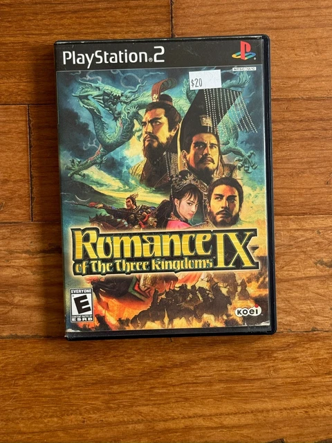 SONY PLAYSTATION 2 PS2 CIB COMPLET TESTÉ Romance of The Three Kingdoms ...