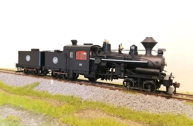 LOCOMOTIVA A VAPORE Heisler Potlatch Forests Rivarossi Digitale H0 ...