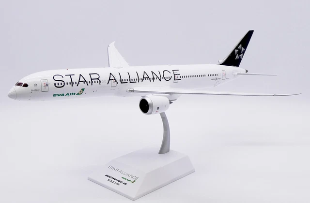 B787-10 EVA AIR Star Alliance Livery Reg: B-17812 W/Std - Jcwings ...