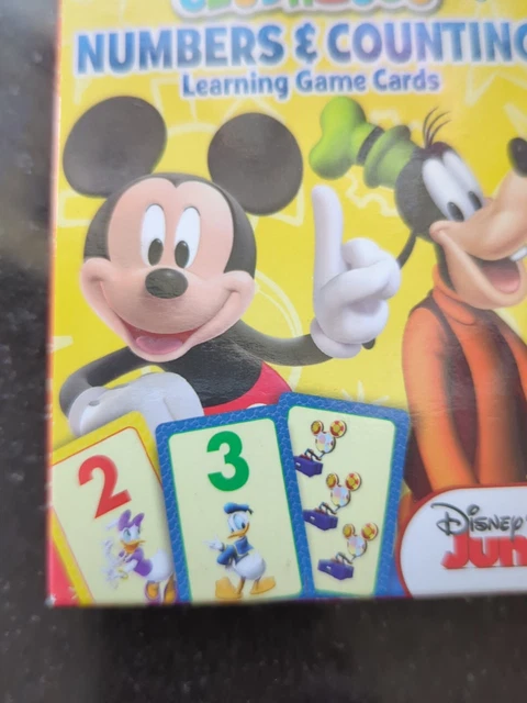 DISNEY JUNIOR MICKEY Mouse Clubhouse Numbers & Counting Learning Game ...
