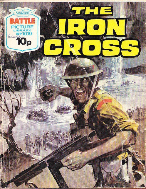 A FLEETWAY BATTLE Picture Library Pocket Comic Book Magazine #1010 IRON ...