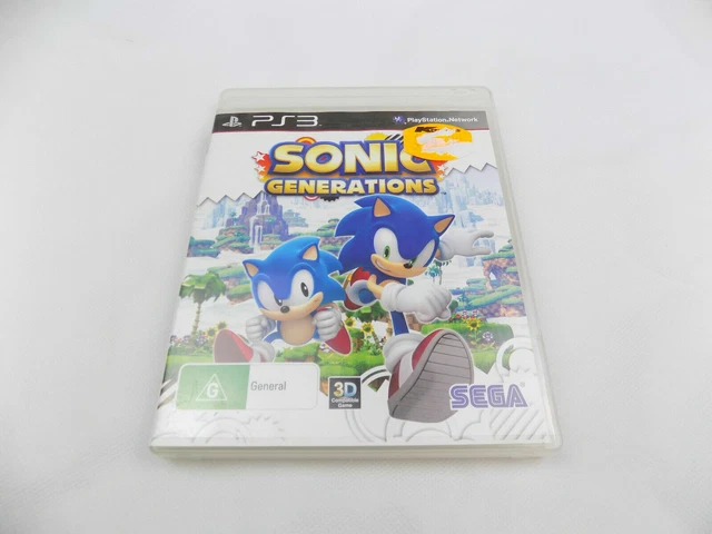 MINT DISC PLAYSTATION 3 Ps3 Sonic Generations - Inc Manual EUR 21,31 ...