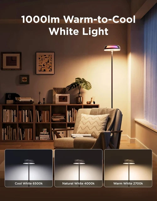 GOVEE UPLIGHTER FLOOR Lamp Open Box RGBIC Ripple H60B0 Matter Alexa # ...