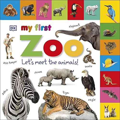 TABBED BOARD BOOKS My First Zoo - Board book NEW DK (Author) 01-Apr-16 ...