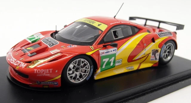 FUJIMI 1/43 SCALE Resin - TSM11FJ022 Ferrari F458 Italia GT2 LM 24H ...