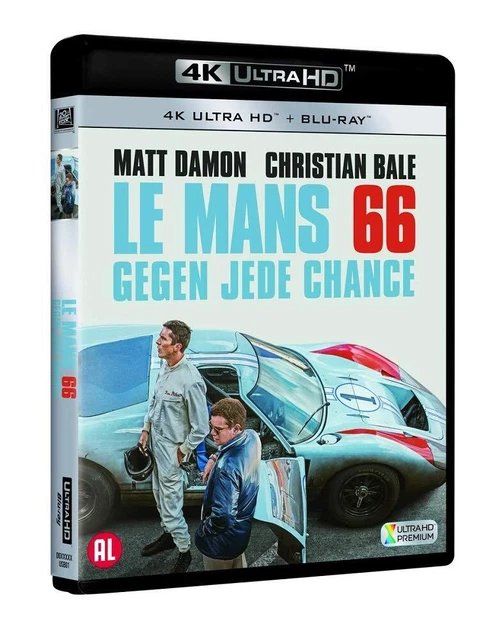 LE MANS ‘66 (DVD) Matt Damon Christian Bale Jon Bernthal Caitriona Balfe EUR 49,53 - PicClick FR
