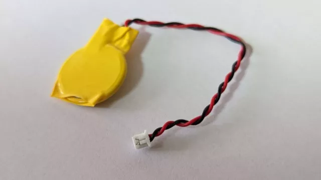 CR2016 2 PIN Laptop Internal Clock RTC BIOS CMOS 3V Lithium Battery 8.5 ...