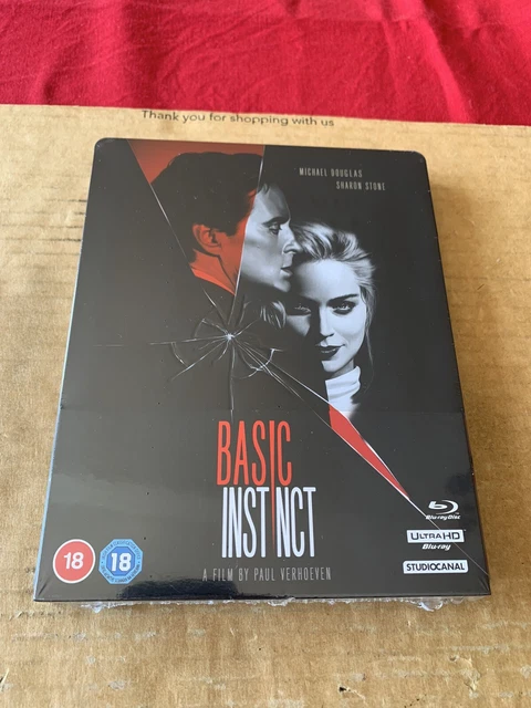 BASIC INSTINCT UK 4K UHD EXCLUSIVE BLU RAY STEELBOOK - NEW & SEALED Mega Rare! £49.98 - PicClick UK