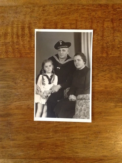 WW2 GERMAN KRIEGSMARINE sailor photograph wearing Donald Duck cap £2.00 ...