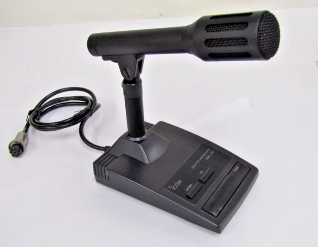 ICOM SM-20 DYNAMIC Desktop Microphone very good condition !!! EUR 137 ...