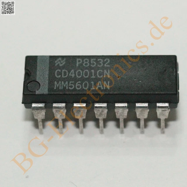 2 X CD4001CN 2-Input NOR-Function Logic Gate NS DIP-14 2pcs EUR 29,85 ...