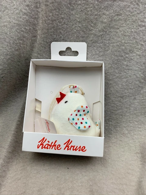 KATHE KRUSE DODDY bird chicken white 0174501 NEW greifling grabbing toy ...