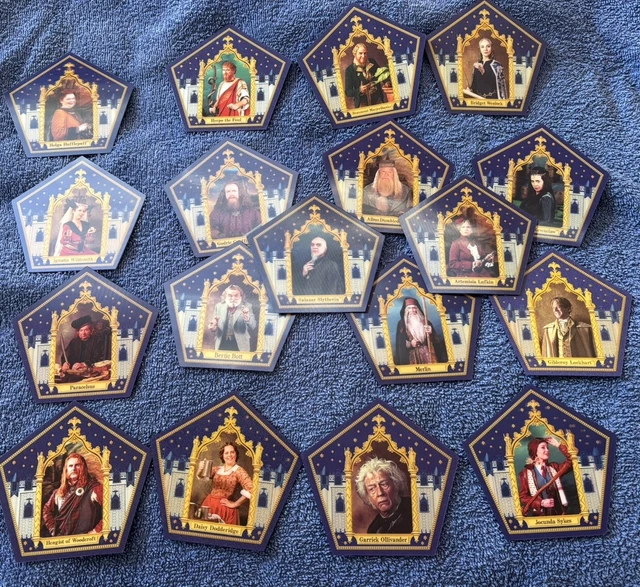 HARRY POTTER CHOCOLATE frog cards 18 Card Set EUR 52,67 - PicClick IT