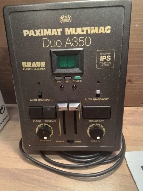 BRAUN PAXIMAT MULTIMAG Duo A350 Centralina automatica transizione EUR ...