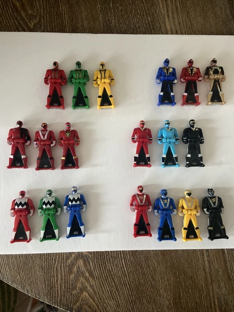 POWER RANGERS MIGHTY Morphin Ranger Key Super Megaforce Legendary LOT ...