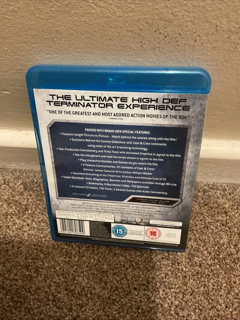 TERMINATOR 2 BLU Ray - Skynet Edition - Arnold Schwarzenegger - James ...