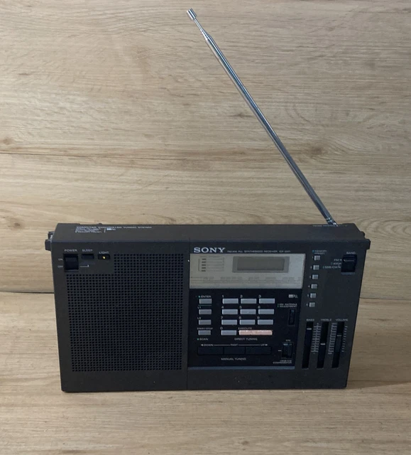 SONY FM/AM PLL Synthesized Receiver ICF-2001 Weltempfänger Radio EUR 49 ...