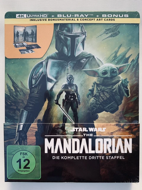 THE MANDALORIAN STAFFEL 3 🇩🇪 4K UHD+Blu-ray Steelbook NEU/OVP RAR EUR 79,90 - PicClick DE